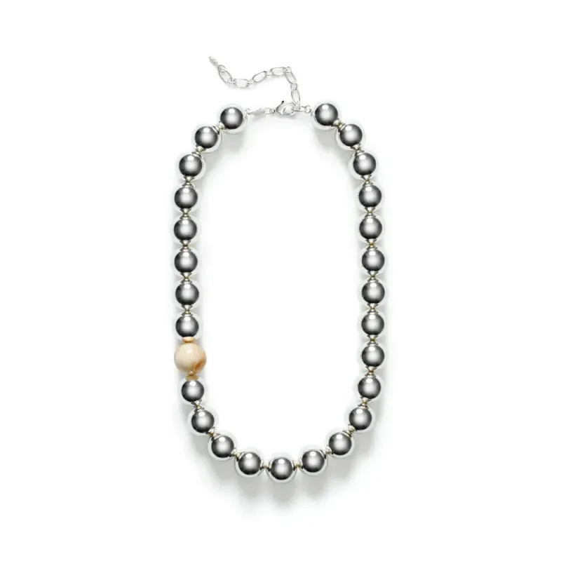 Hi Ho Silver Necklace Silver - Vakre Vene