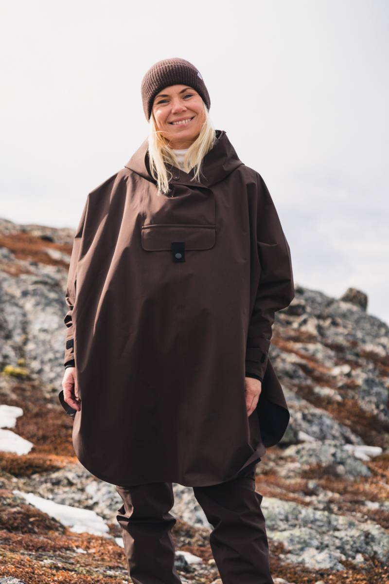 Bergen Poncho Java - Vakre Vene